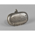 An Edwardian Silver Plated Sovereign and Half Sovereign Case Containing ...