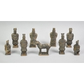 A Collection of Oriental Terracotta Models of The Terracotta Army ...