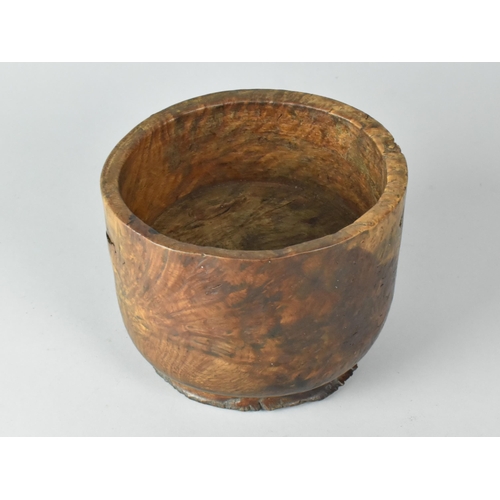 An 18th Century Turned Pollard Oak Master Salt