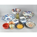 A Collection of Various Ceramics to Comprise Collard Honiton Pottery ...