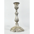 An Elizabeth II Weighted Silver Candlestick by Elkington & Co Ltd, of ...