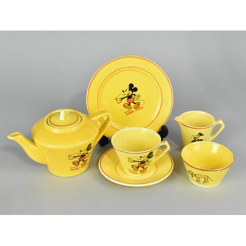 A c.1930's Wade Heath for Walt Disney Mickey Mouse Child's Tea Set to ...