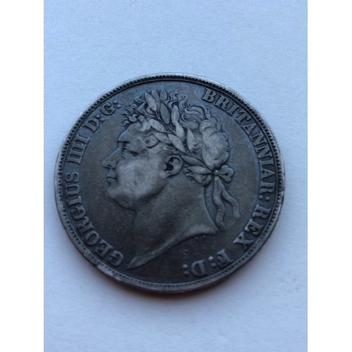 Antique Coins, George 111 silver crown 1819, George 1111 silver crown ...