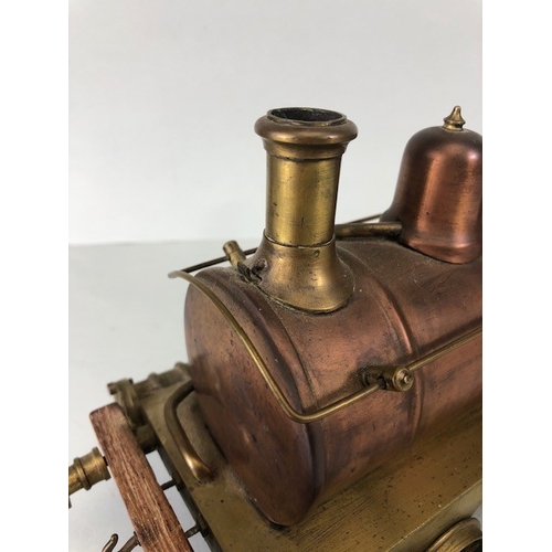 Railway steam engine interest, live steam Stevens locomotive engine ...