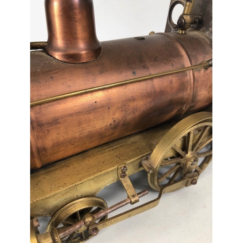 Railway steam engine interest, live steam Stevens locomotive engine ...