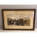 Antique paintings, Thomas Rowden (1842-1926), water colour painting of ...