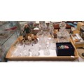 Leonardo collection models, six cut glass whiskey tumblers and other ...