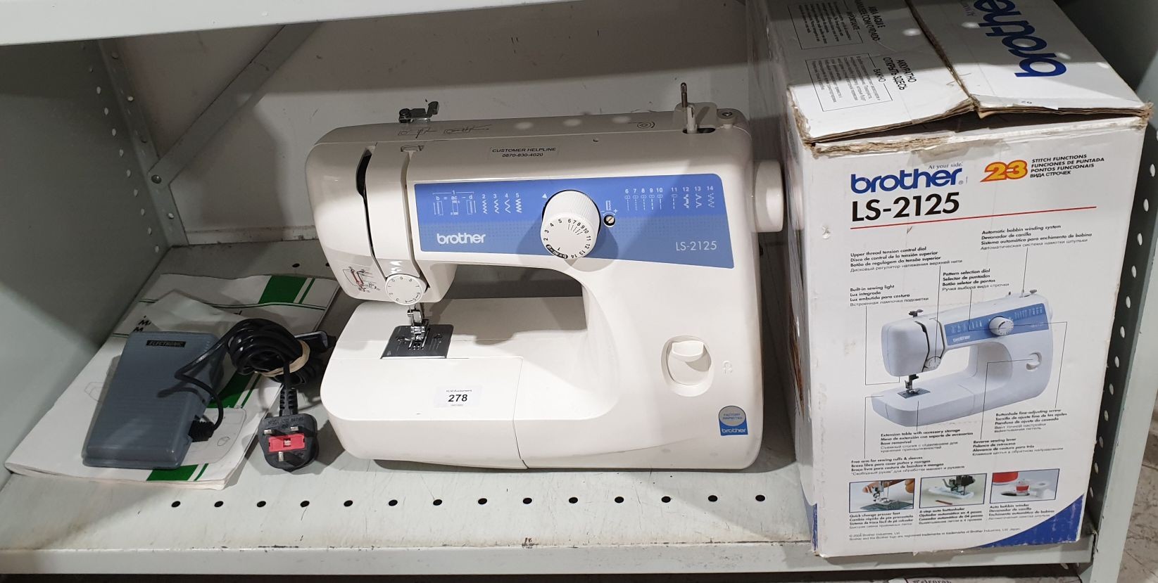 A Brother LS-2125 sewing machine. No shipping. Arrange collection or ...