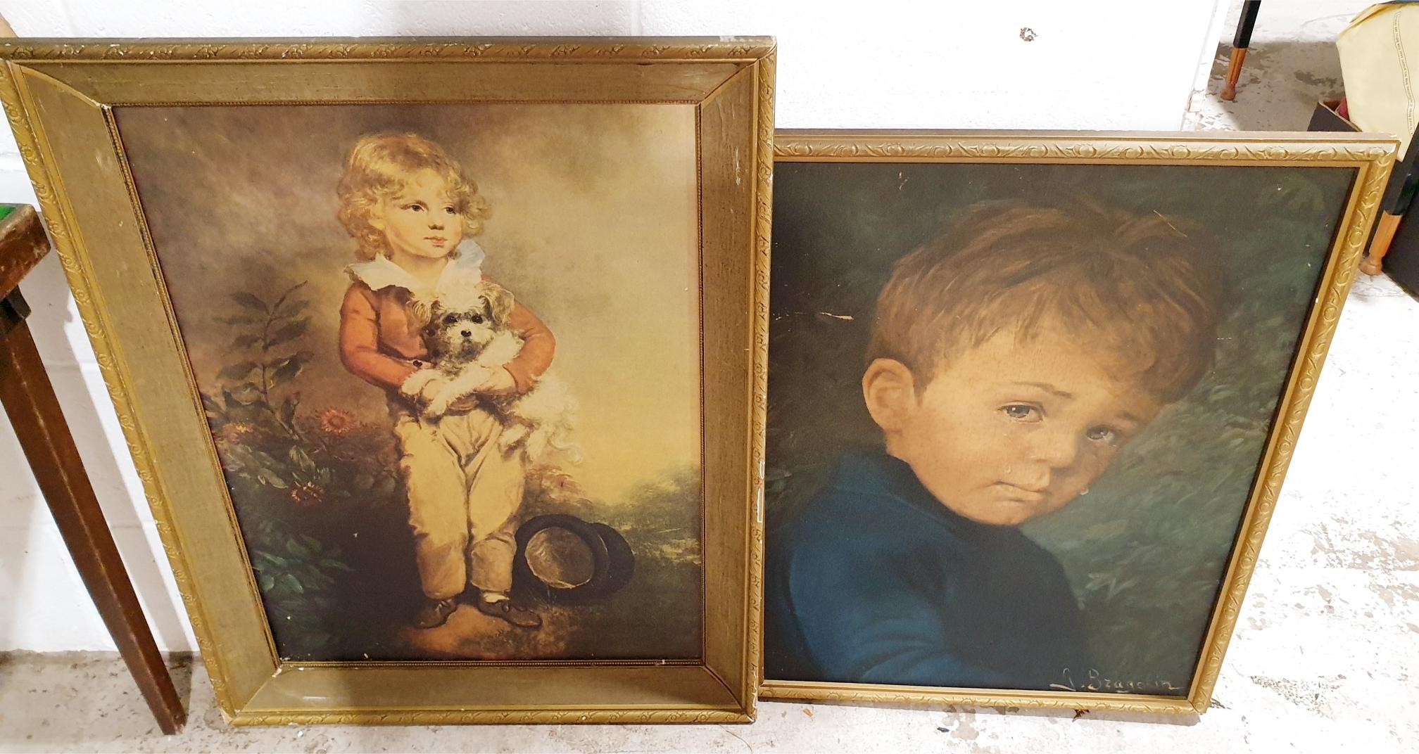 J. H. Lynch: "Tina", a print, A/F, 57.5cmx46.5cm together with two ...