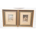 Two framed Baxter prints: "So Nice" and "I Don't Like it", 14.5cmx9.5cm ...