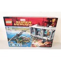 A sealed Lego Iron Man 3 Malibu Mansion Attack, 76007, 2013 retired. UK ...