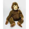 A Merrythought stuffed monkey, height 35cm. UK shipping £14.