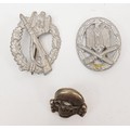 WWII German replica badges: General and Infantry assault badges and SS ...