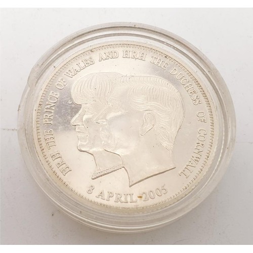 A hallmarked silver London Mint prototype commemorative coin for The ...