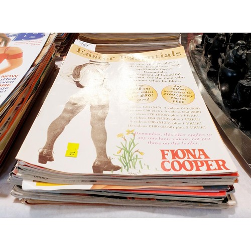 Six issues of Fiona Cooper adult erotica magazine together with other ...
