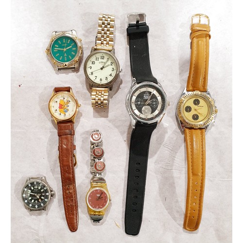 A selection of wrist watches. UK shipping £14.