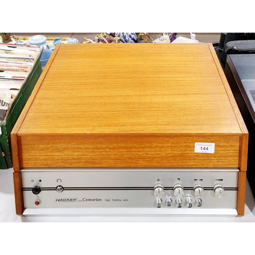A vintage Hacker Centurion turntable. No shipping. Arrange collection ...