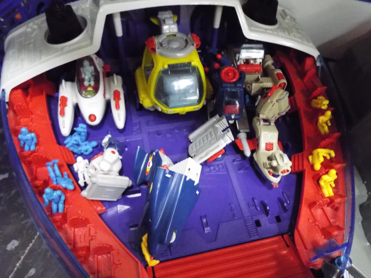 Manta force battle fortress, space ships and figures etc