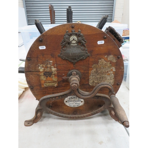 Antique kent Knife cleaner.