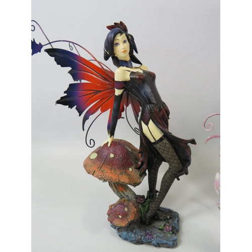 3 Nemesis Now Fairy figurines.