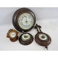 2 Barometers and 2 Barometer/thermometers (2 require repair to glass).