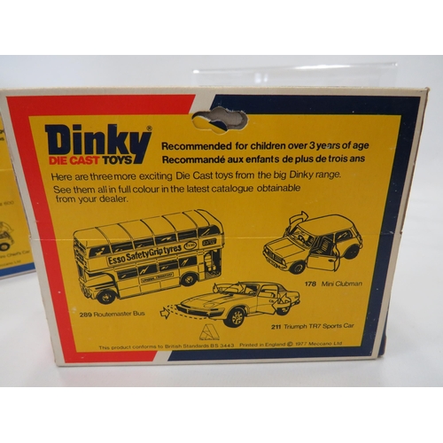 Five Dinky Die Cast models numbers, 284 254 687 437 277. All in ...