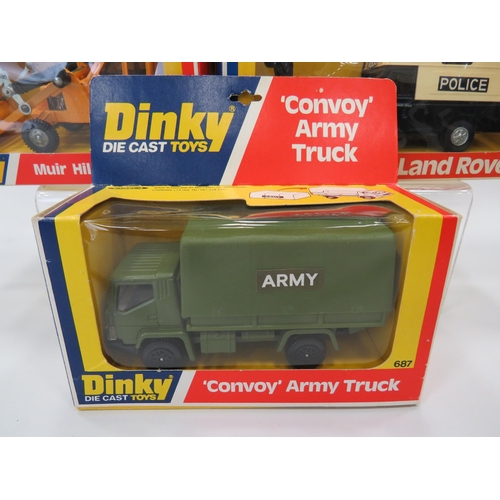 Five Dinky Die Cast models numbers, 284 254 687 437 277. All in ...