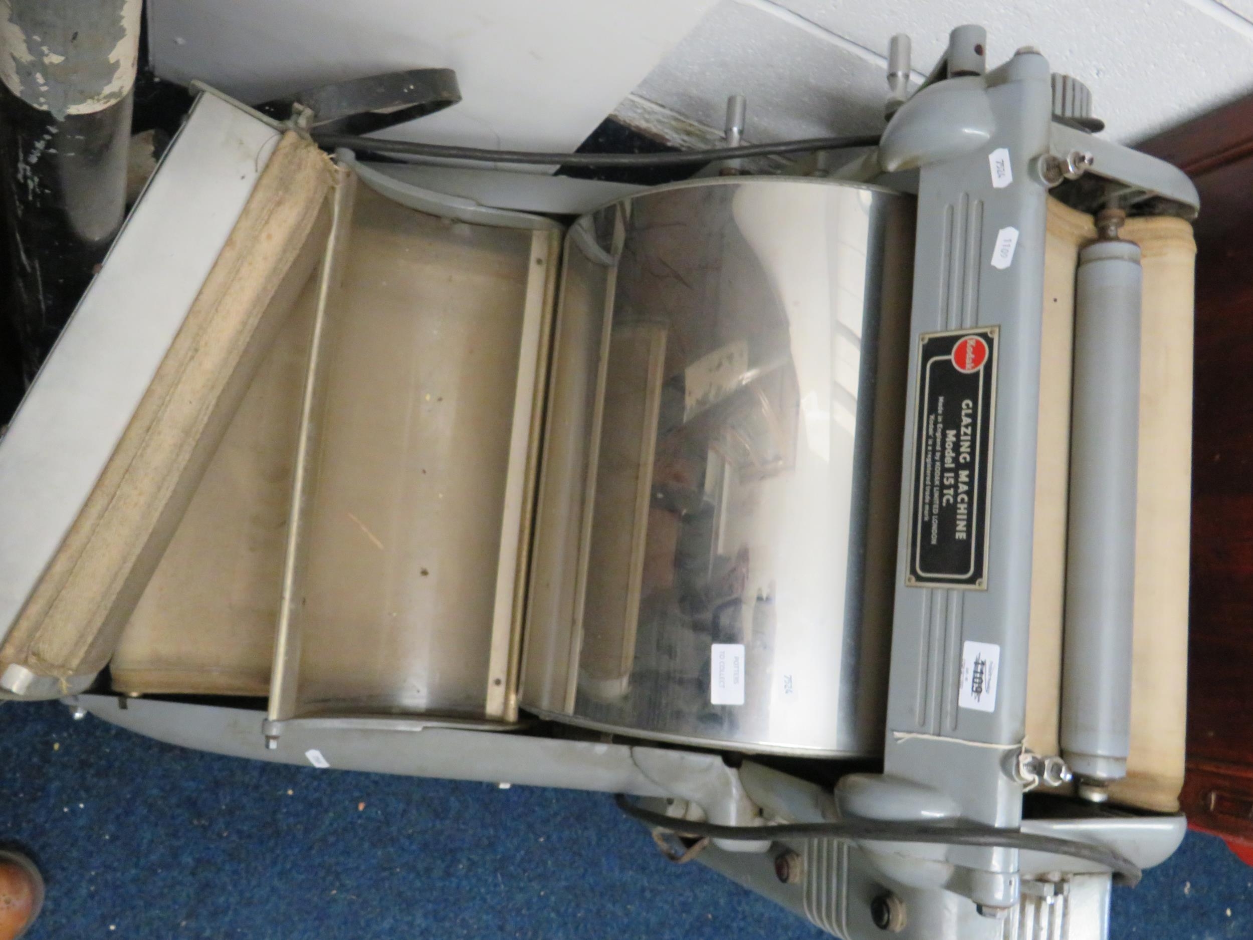 Kodak Limited Glazing Machine Model 15, manufactured in the 1950s ...