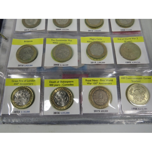 Selection of Collectable UK 2 Coins plus 50Ps and Others. See photos.