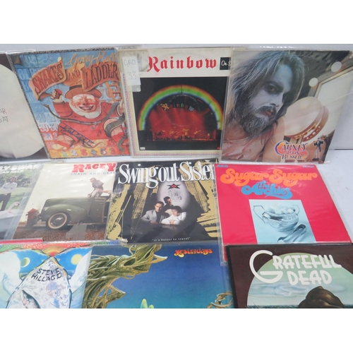 Fifteen Vintage Rock & Pop LP's by Artists such as Lou Read, Gerry ...