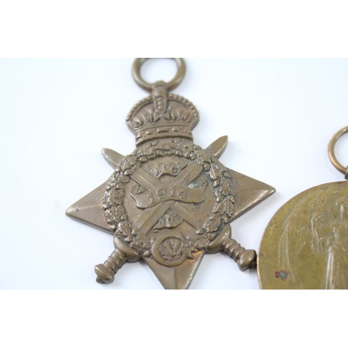 WW1 Medals 1914 Mons Star & Victory, Star 7343 Pte J.A. Knight R Berks ...