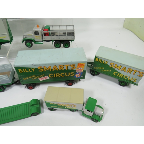 Selection of Die Cast Models of Billy Smarts Circus Vehicles with no ...