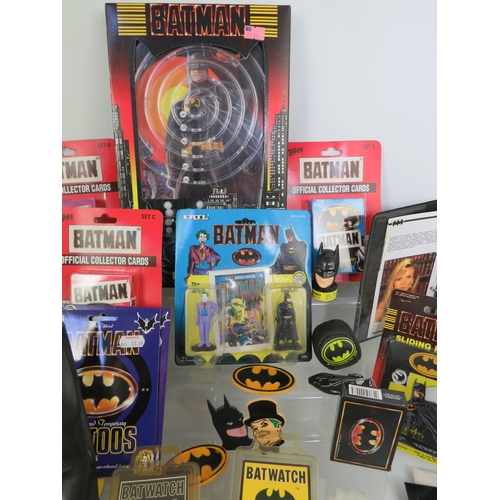 Large selection of Batman items. All in original packaging. See photos.