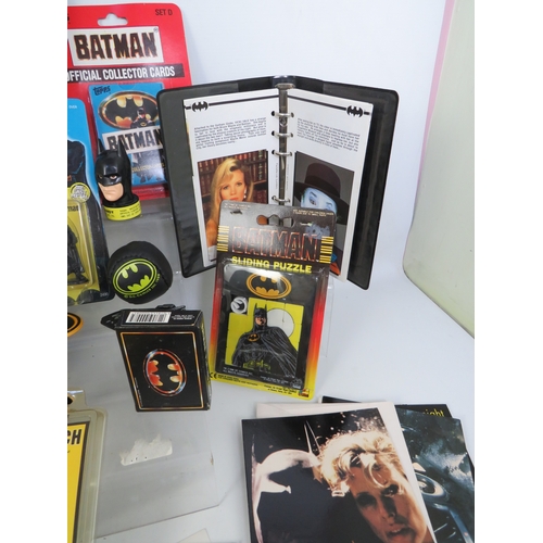Large selection of Batman items. All in original packaging. See photos.