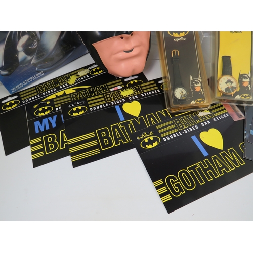 Large selection of Batman items. All in original packaging. See photos.