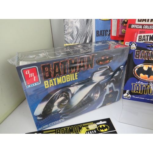 Large selection of Batman items. All in original packaging. See photos.