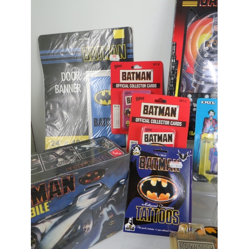Large selection of Batman items. All in original packaging. See photos.