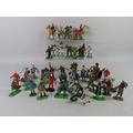 Selection of Britains toy figures.