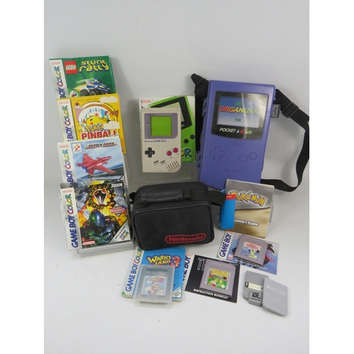 Nintendo Game Boy, plus accessories and games. See photos.