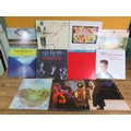 Collection of 11 vinyl LP albums featuring various artists from ...