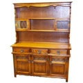 A Very Good Oak Open Top Dresser