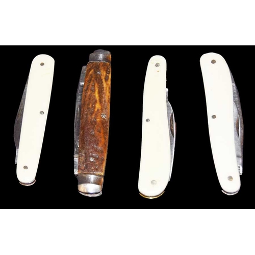 A Good Lot of Four James Barbour Pen Knives