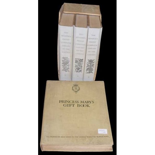 A Princess Mary Gift Book and Three Volumes Readers Digest 'Library of ...