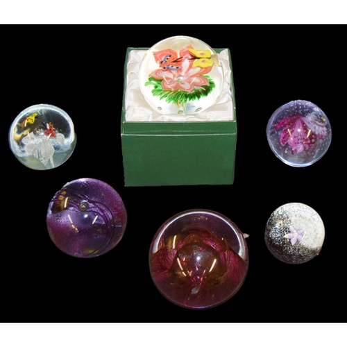A Nice Collection of Six Paperweights