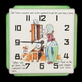 A Vintage Nursery Rhyme Wall Clock