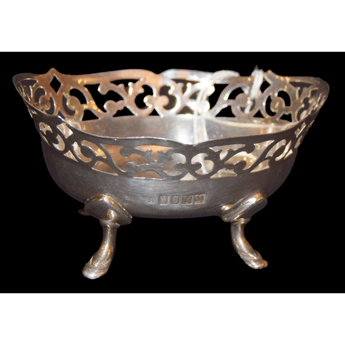 An Irish Silver Dish with 'The Sword of Light' Hallmark - Dublin 1966