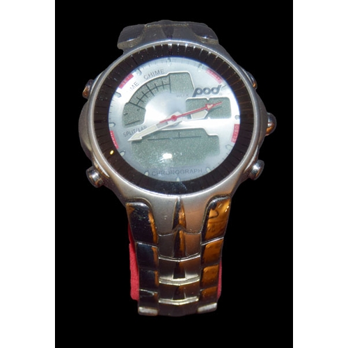 A Pod Chrono Graph Gents Wrist Watch