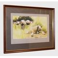 A Limited Edition Framed Print 'Porkers' - David Shephard
