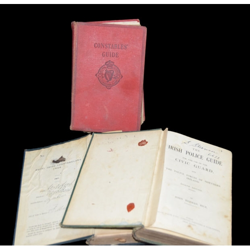 Two Royal Irish Constabulary Guide Books 1911 & 1923 and RUC Constables ...