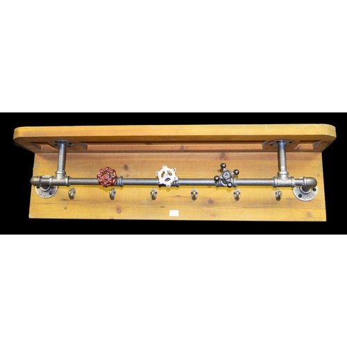 An Unusual Six Hook Coat Hanger
